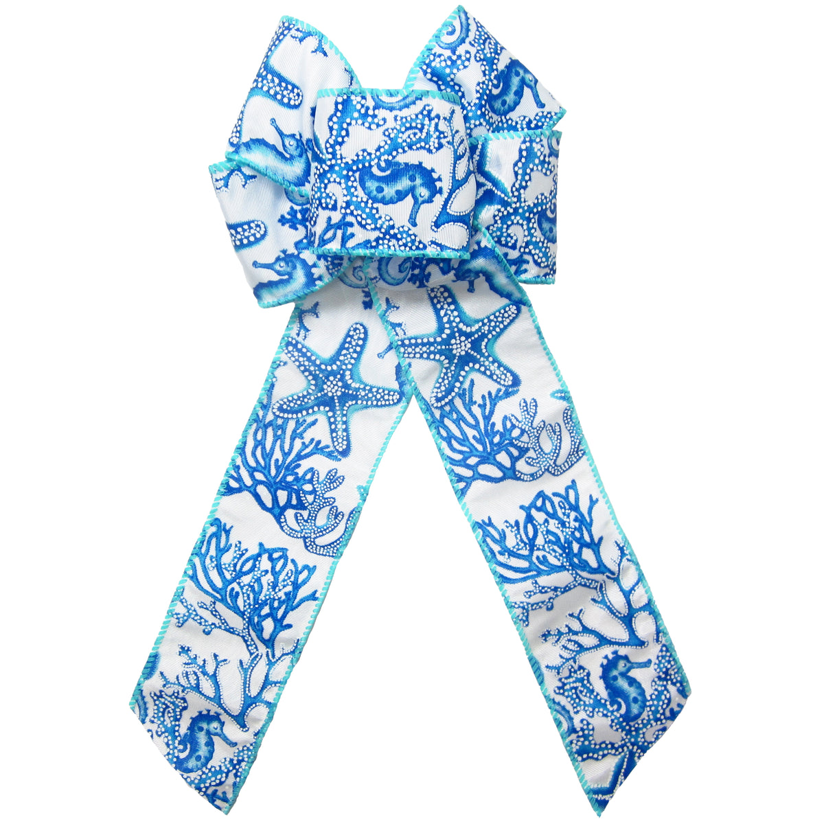Sea Life Decorations Bows - Aquatic Creatures - Underwater Animals - 6"